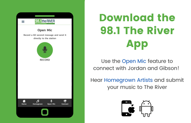 Get the 98.1 The River App | 98.1 The River